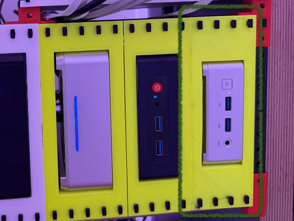 HomeRacker - Supporto per rack per Mini PC ACEMAGICIAN V1 da ...