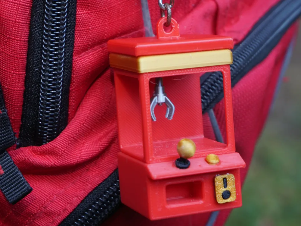 Claw Machine Keychain (No AMS Required) by MalDomVi MakerWorld ...