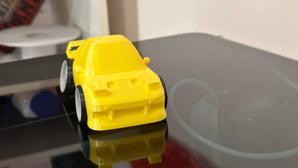 Tooned Car Toyota MR2 by Tala16 - MakerWorld