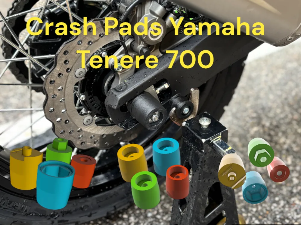 Crash Pads Yamaha Tenere 700 T7 by Exotech - MakerWorld