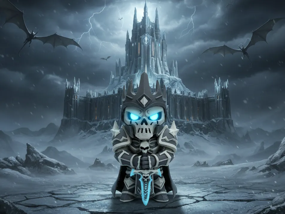 Lich King - Free 3D Print Model - MakerWorld