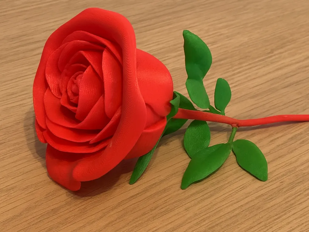 Realistic Rose Valentines - Free 3D Print Model - MakerWorld