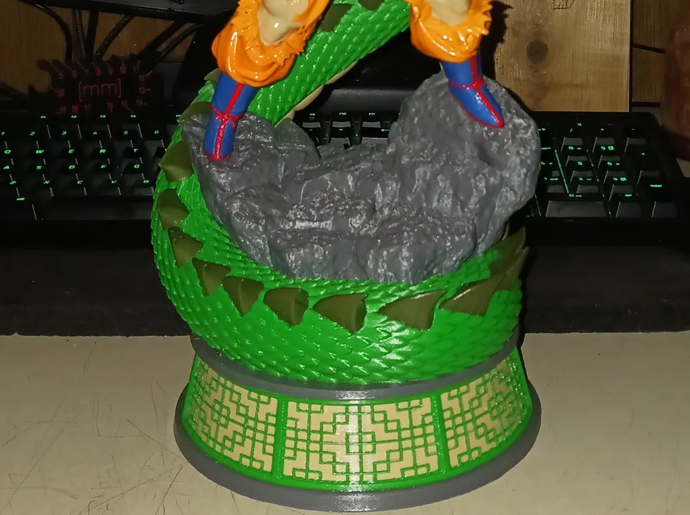 Goku & Shenron - Shenron's Body & Pedestal Remixed by Cajunator ...