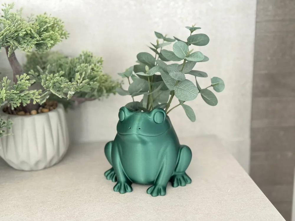 Froggy Planter by Stigern MakerWorld: Download Free 3D Models