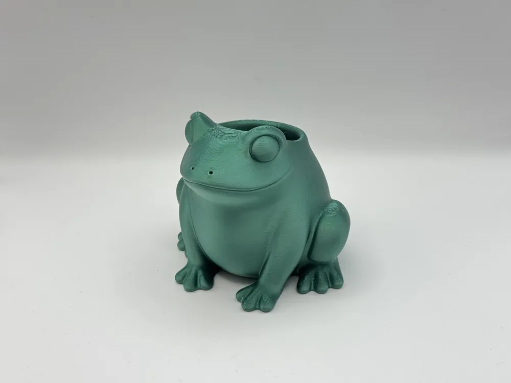 Froggy Planter by Stigern MakerWorld: Download Free 3D Models