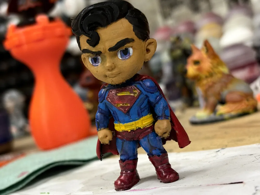 Chibi Superman – James Gunn Movie Version | STL by Redsing_ART ...