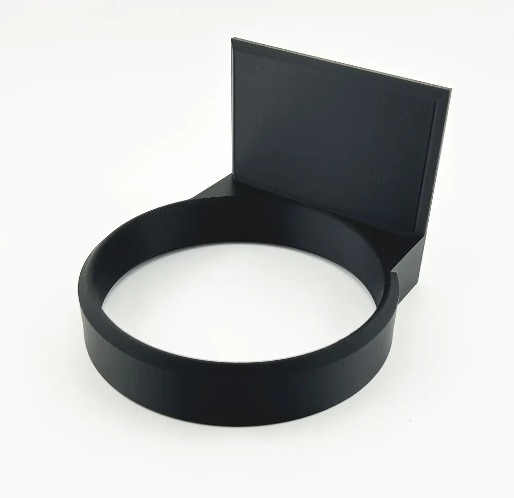 Simple Wall-Mount Hair Dryer Holder - Free 3D Print Model - MakerWorld