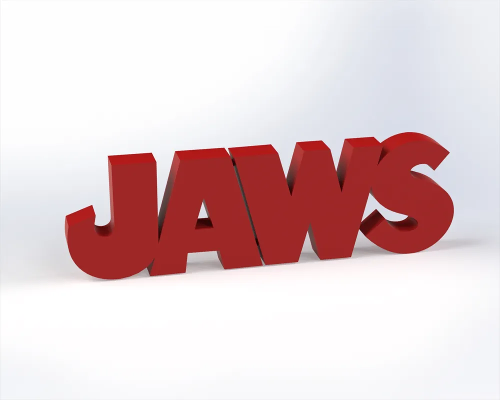 JAWS Display Logo/Stand by mathew.tolson - MakerWorld