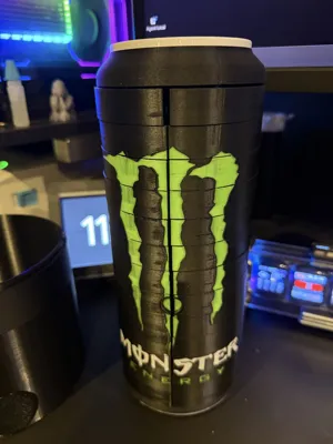 Monster Energy folding door display box by The Patient Maker MakerWorld ...