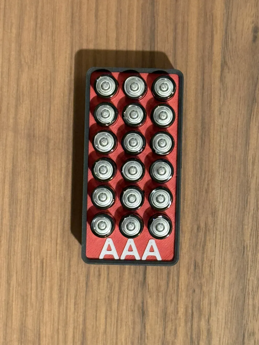 Porta pilas AAA Gridfinity - Modelo de impresión 3D gratuito - MakerWorld
