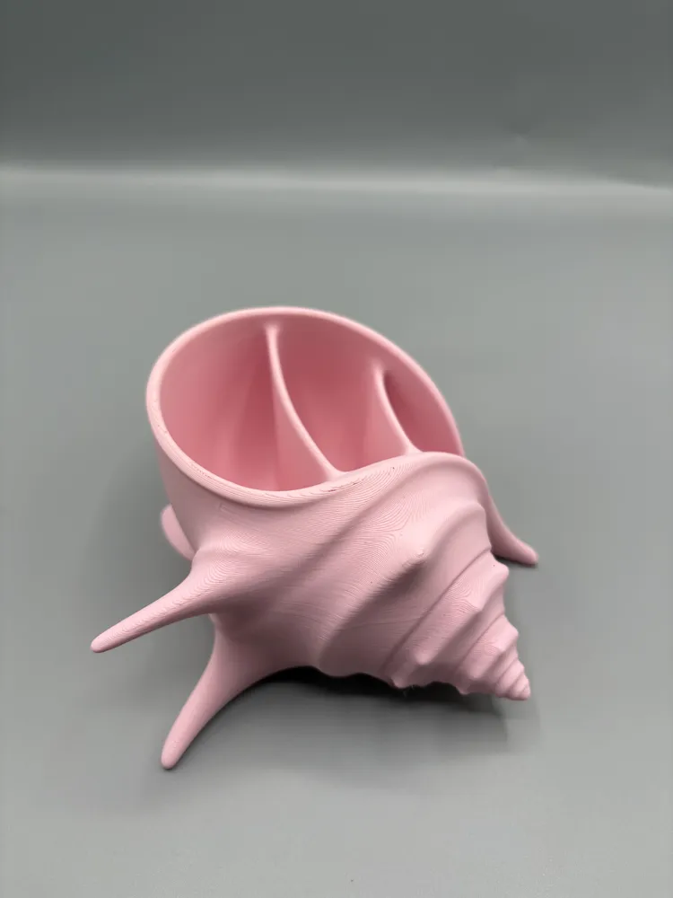 Seashell Desk Organizer - Free 3D Print Model - MakerWorld