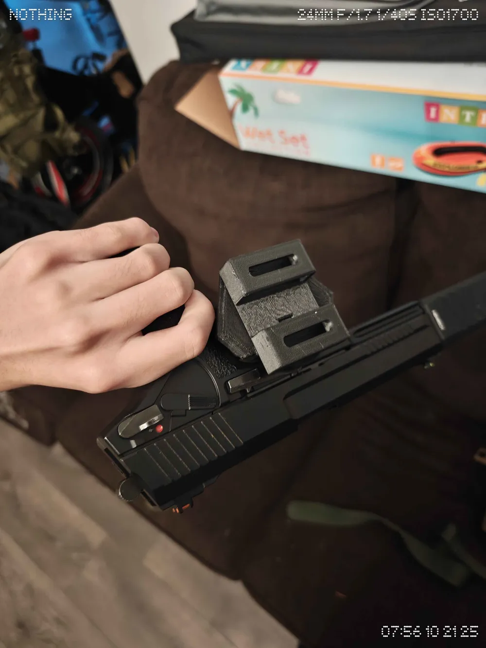 MK23/SSX23 BELT HOLSTER - Free 3D Print Model - MakerWorld