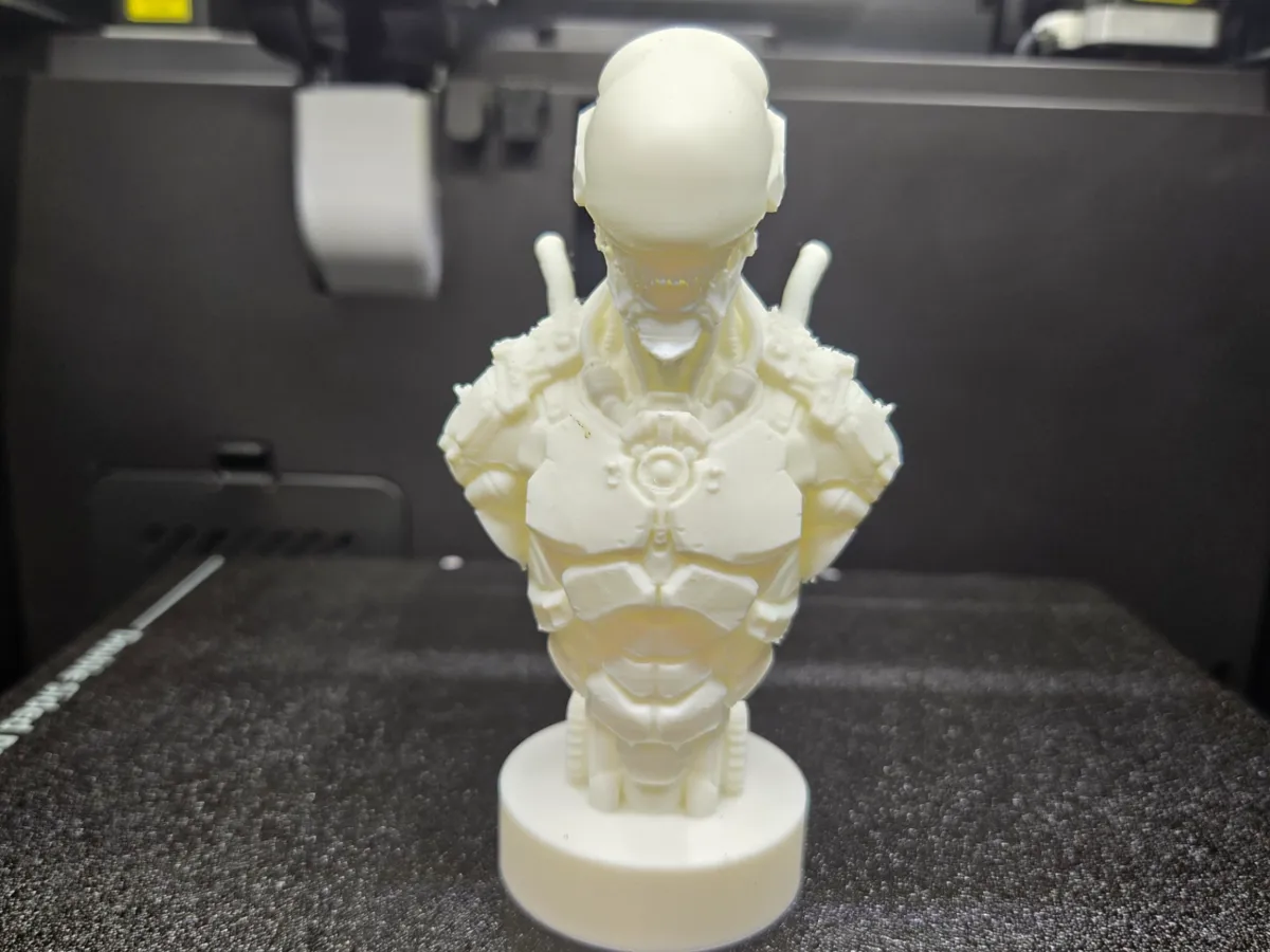 Xenoborg Bust - Free 3D Print Model - MakerWorld