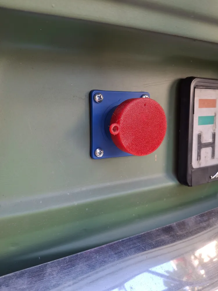 RV Electric connection cover - Free 3D Print Model - MakerWorld