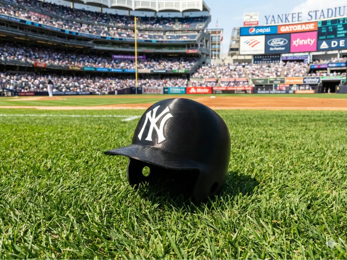 NY Yankees Miniaturhelm – Kostenloses 3D-Druckmodell – MakerWorld