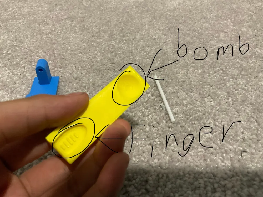 Bomb launcher #1 (Seesaw) by Larry - MakerWorld