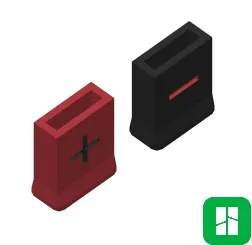 Battery Safety Contacts Terminal Cap Cover for 12V by negrandr - MakerWorld