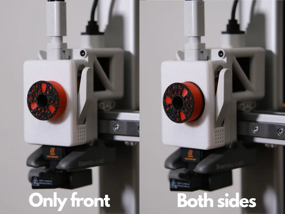 Front cover - Mini filament spool (A1/A1 mini) by BIGprints3D - MakerWorld