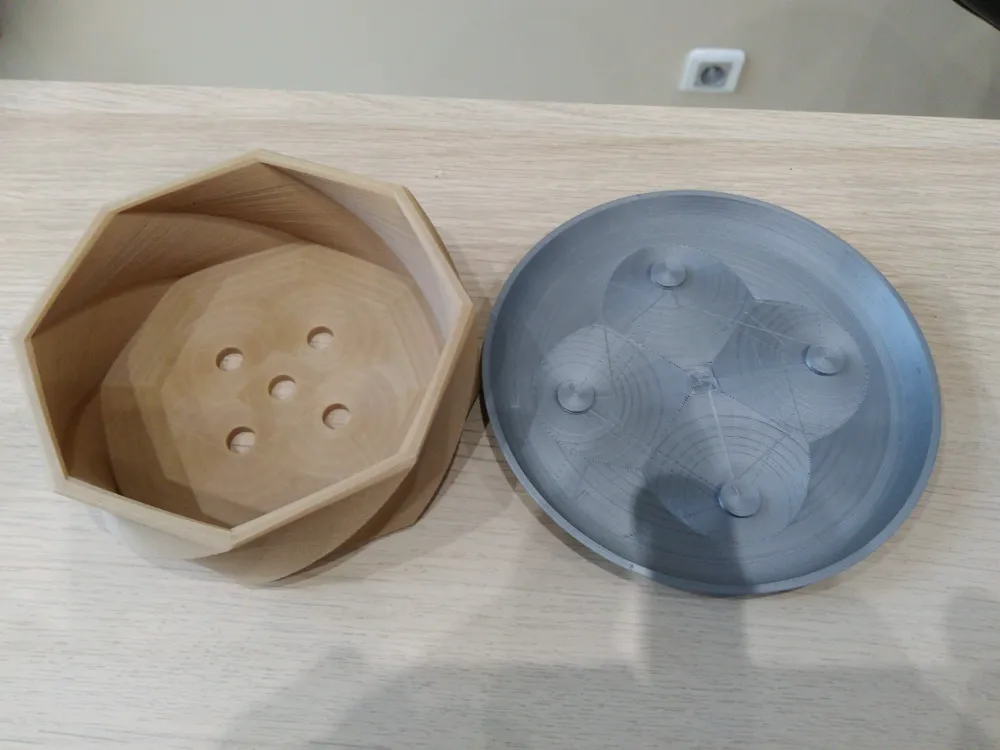 Flower Pot for Bonsai with Coaster by lu_print - MakerWorld