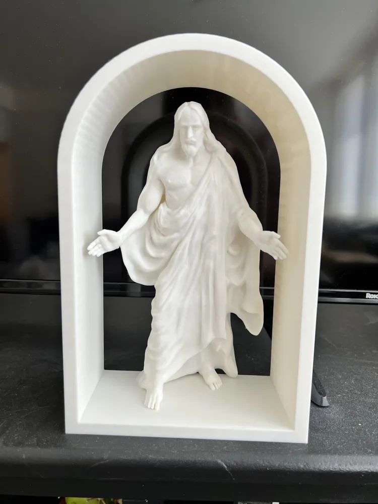 LDS Christus Statue in Arch Remixed by JCmusic MakerWorld: Download ...