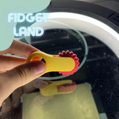 fidget toys roulette spinner by FidgetLand - MakerWorld
