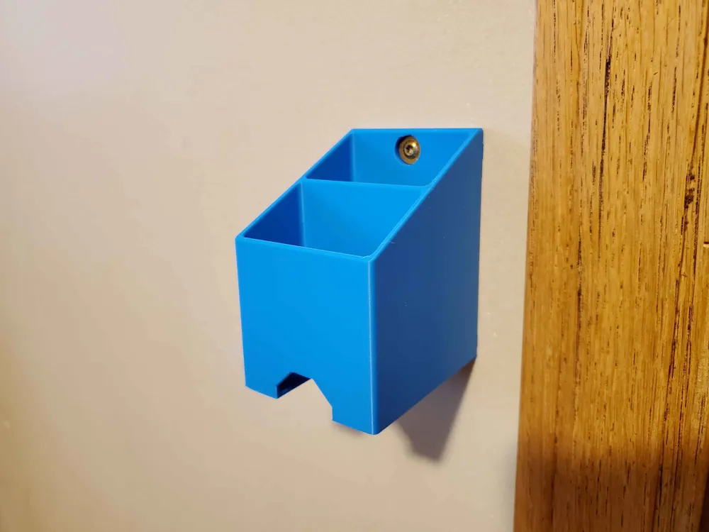 Dual Remote Holder Wall Mount Caddy by Shawn MakerWorld: Download Free ...