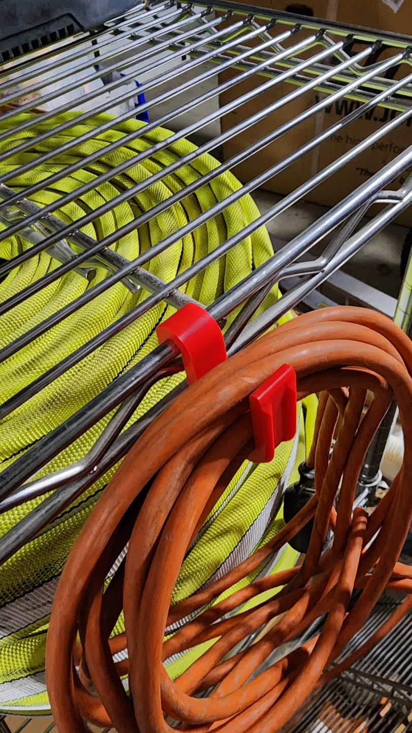 Wire Rack Round Hook by YelTrik Designs MakerWorld: Download Free 3D Models