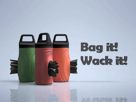 Poop bag dispenser - Free 3D Print Model - MakerWorld
