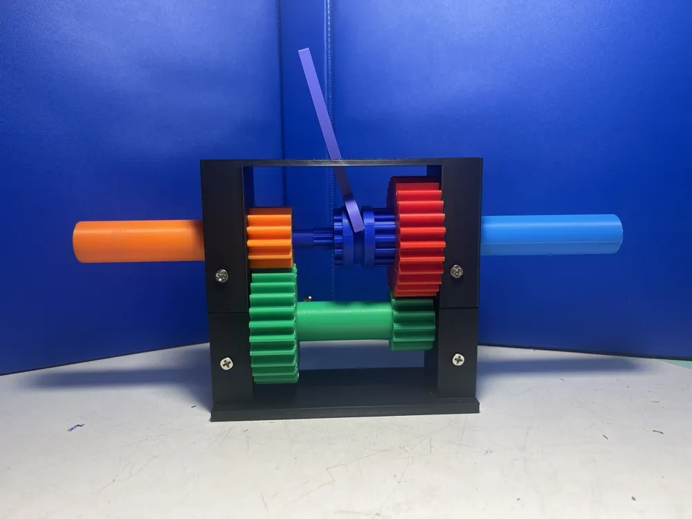 2-speed transmission by CharloDu11 MakerWorld: Download Free 3D Models