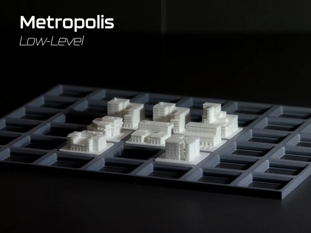miniCITIES - Metropolis by TomBarry MakerWorld: Download Free 3D Models