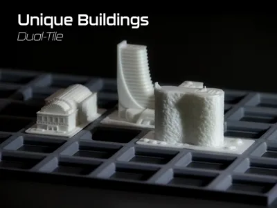 miniCITIES - Metropolis by TomBarry MakerWorld: Download Free 3D Models