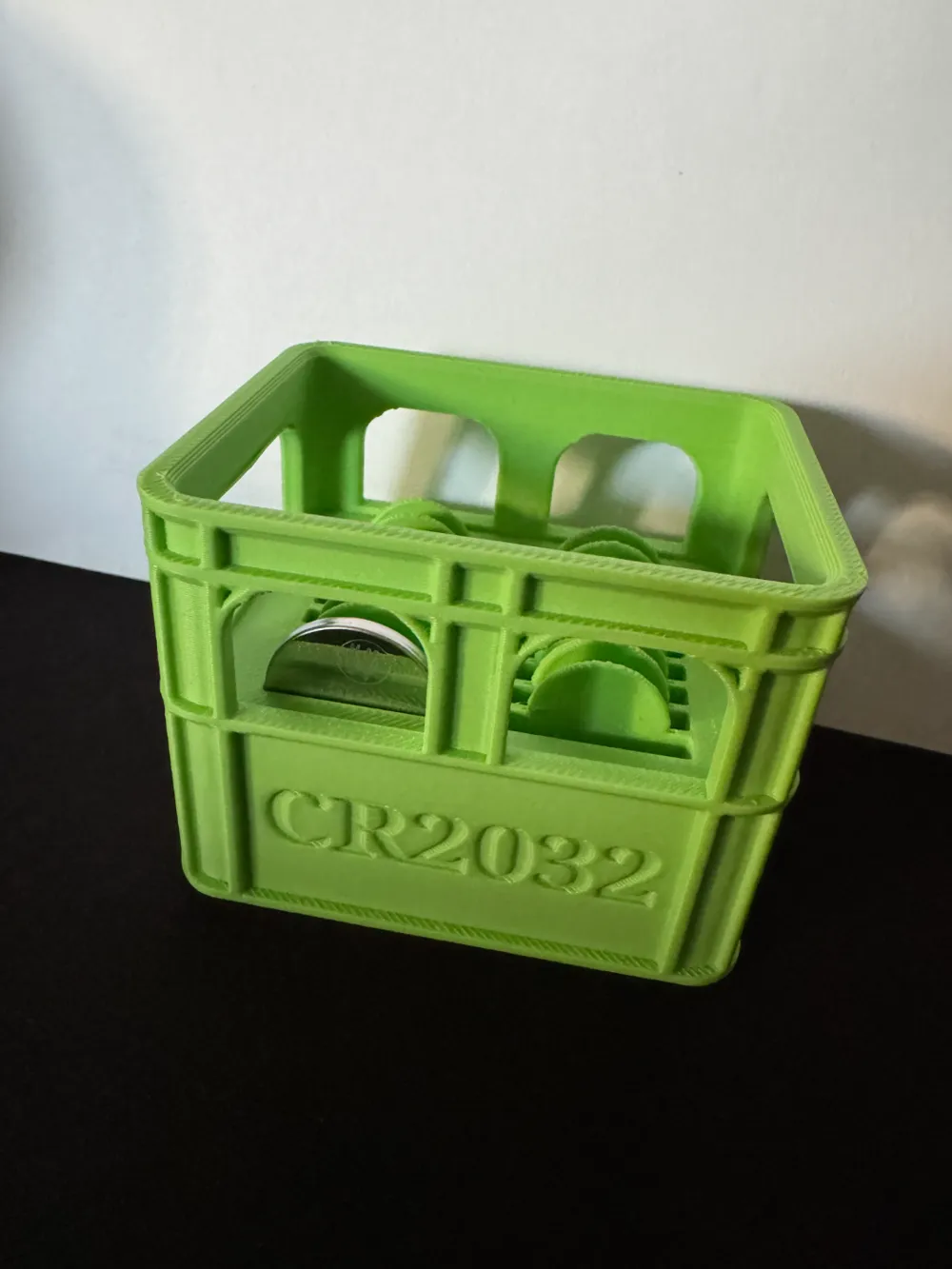 Battery Beer Crate for CR2450 / CR2032 / LR44 by VroDoPrints - MakerWorld