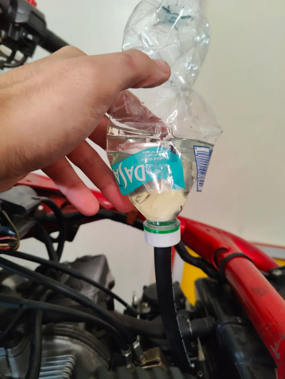 Dasani Bottle Cap to 5/16th hose adapter - Free 3D Print Model - MakerWorld