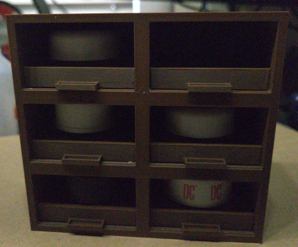 Dab/Concentrate Jar Cabinet with Drawers - Free 3D Print Model - MakerWorld