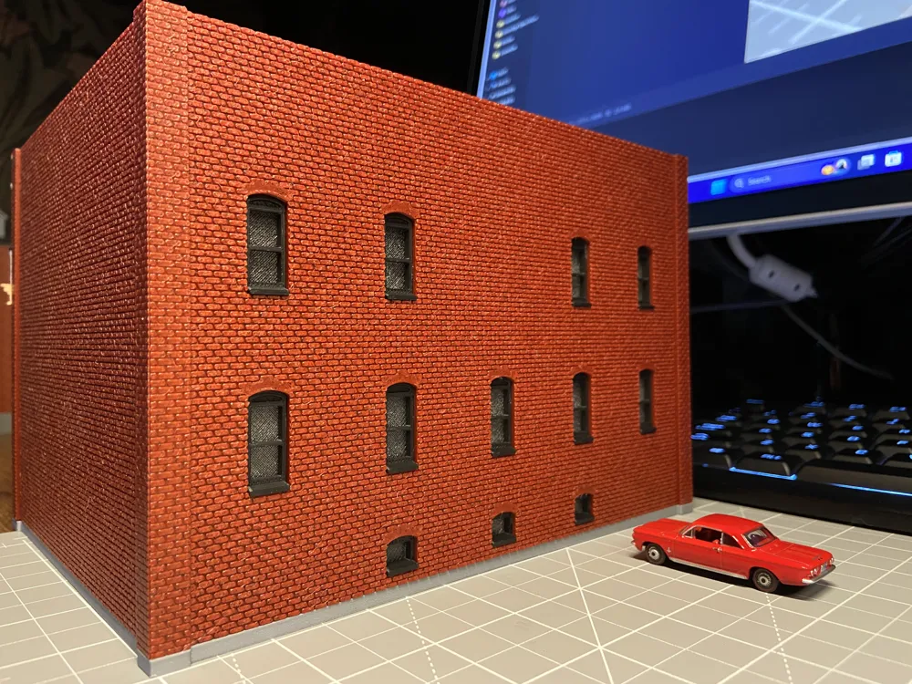 Town Hall Theatre 1909, HO Scale - Free 3D Print Model - MakerWorld