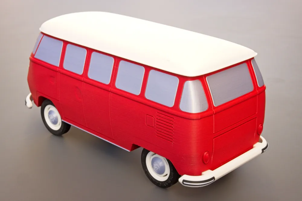 VW Bus Desktop Storage - Free 3D Print Model - MakerWorld