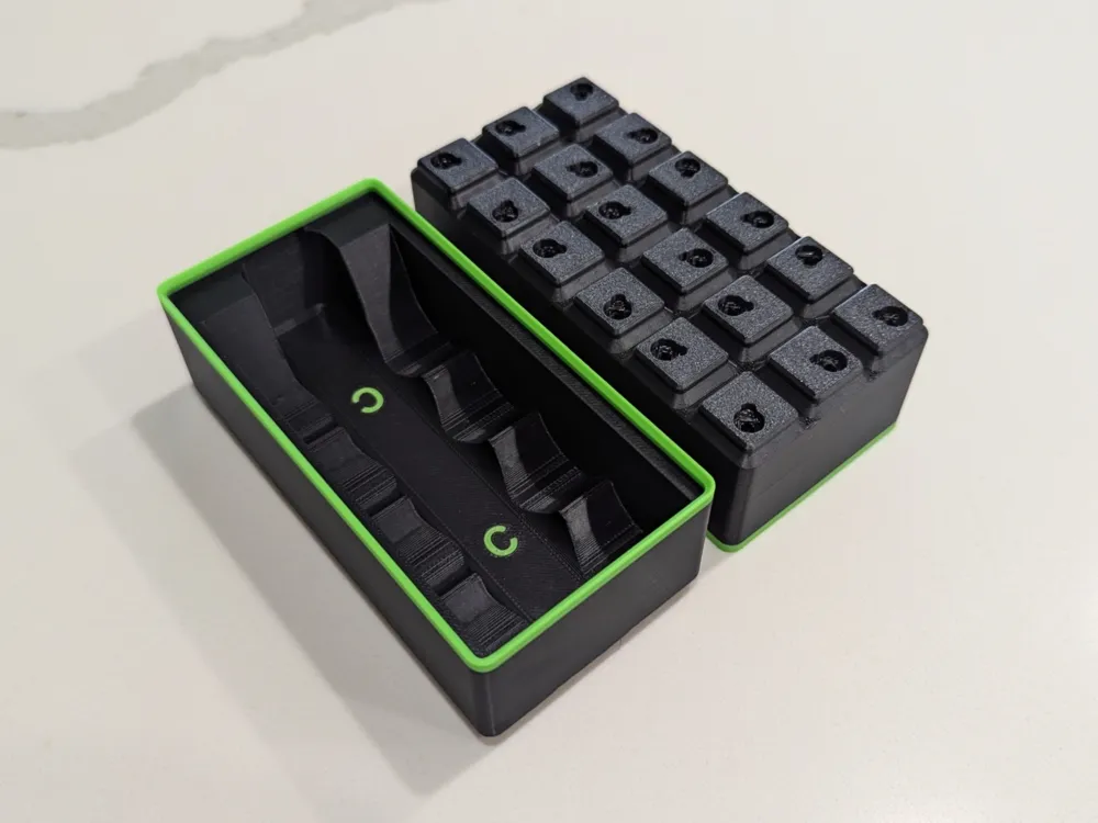 3x1.5x5 Stackable Gridfinity Bin for C Batteries by TooManyThings ...