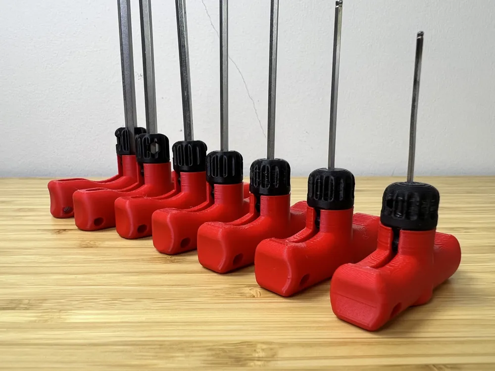 Allen key handles - Print in Place ( Metric ) by LMaker MakerWorld ...