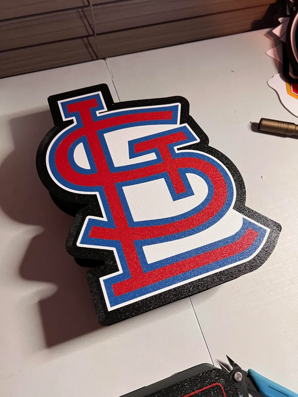 St. Louis Cardinals LED Lamp by Codyinbody3 - MakerWorld