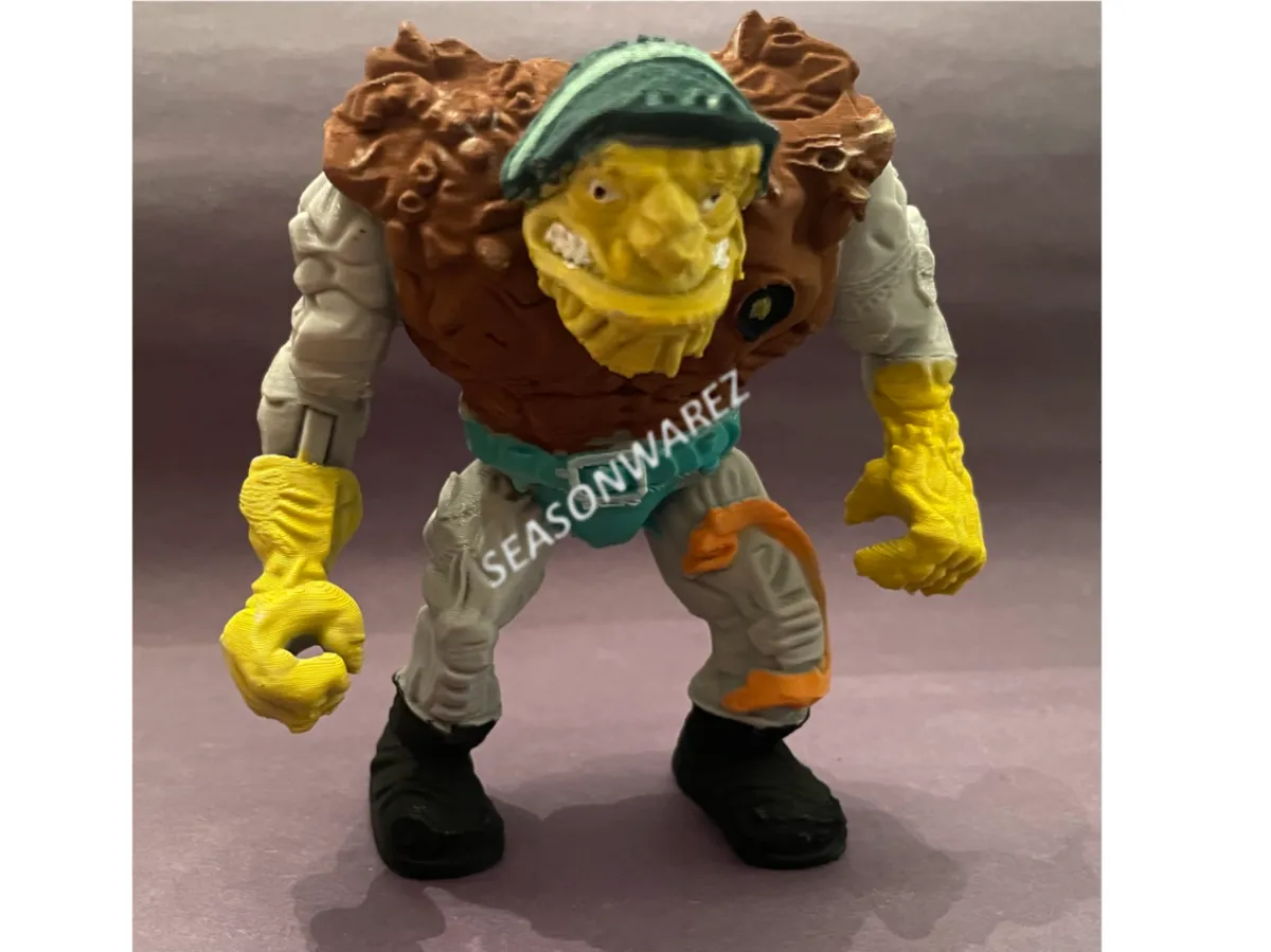 General Traag - Leader of Rock Soldiers (TMNT Toy) - Free 3D Print ...
