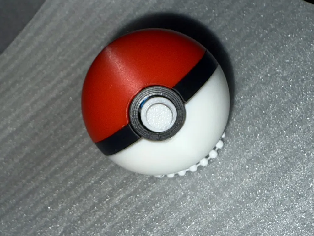 Pokeball Fidget Clicker - New Button Design by Layer Works MakerWorld ...