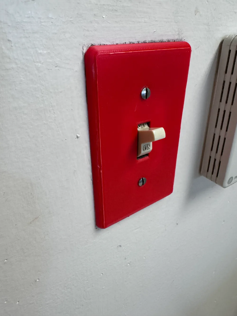 Single Light Switch Plate by Bhoy - MakerWorld