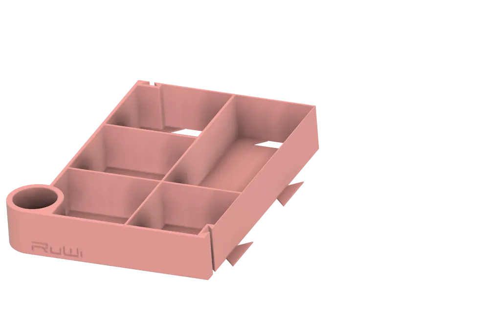 Bambulab X1-P1 rotating drawer (Idee Creality) - Free 3D Print Model ...