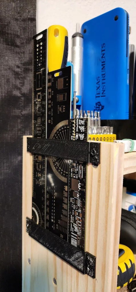 PCB Ruler Mounting Brackets by swboos21 - MakerWorld