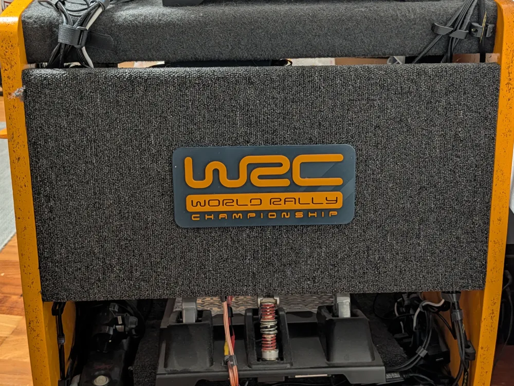 WRC (Rallye-Weltmeisterschaft) Logo-Sim Racing – Kostenloses 3D ...