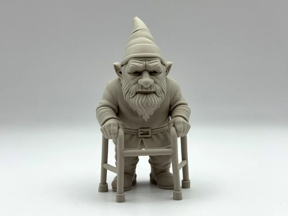 Grumpy Grandpa Gnome – With Walker! by Stigern MakerWorld: Download ...