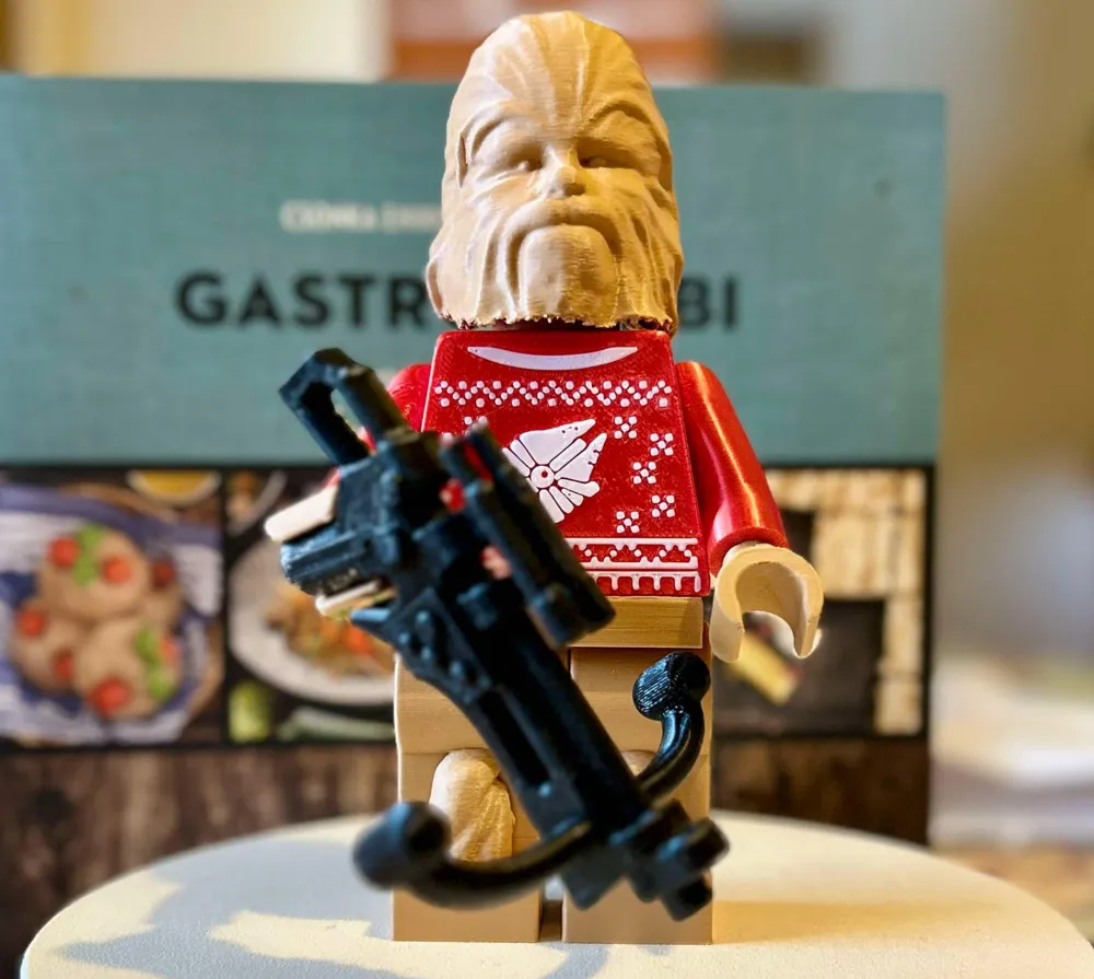 Chewbacca Christmas Edition... Brick by Arnold - MakerWorld