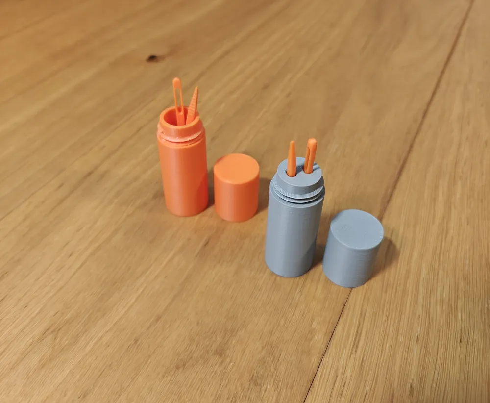 Darning needles and case - Free 3D Print Model - MakerWorld