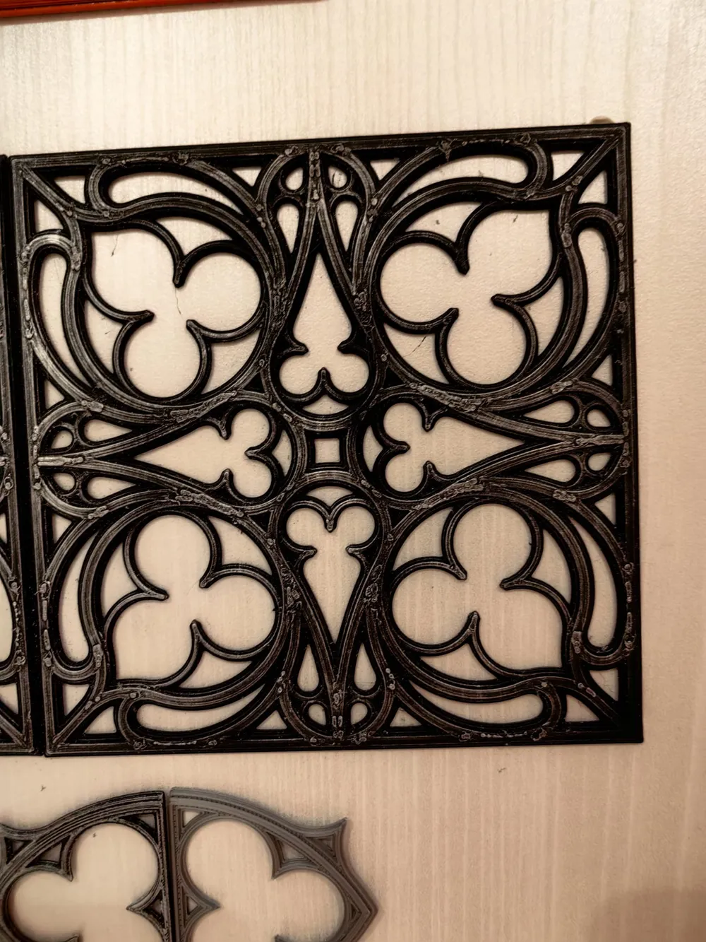 Gothic Tracery Wall Panels – Decorative Tile Set - Free 3D Print Model ...