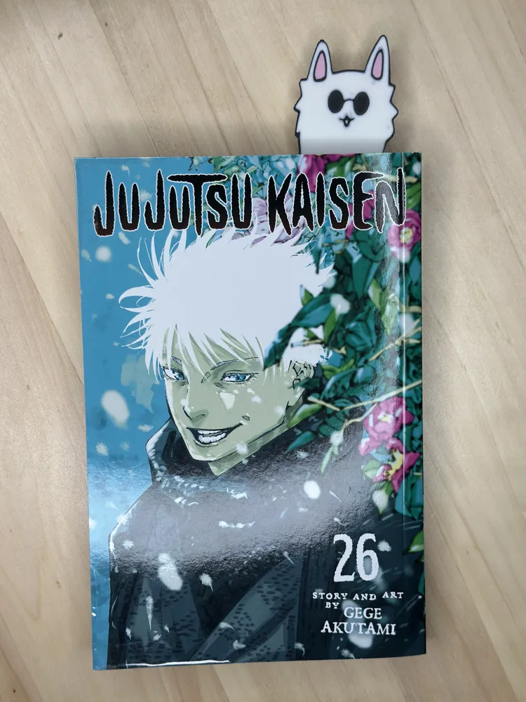 Gojo Cat Bookmark from Jujutsu Kaisen - Free 3D Print Model - MakerWorld